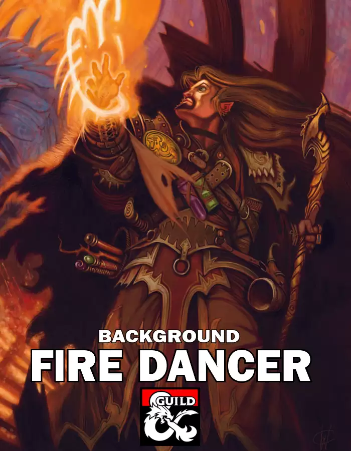 Fire Dancer - Background - Dungeon Masters Guild | DriveThruRPG