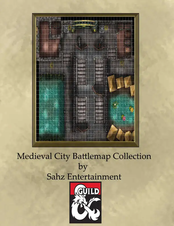 Medieval City Battlemap Collection - Dungeon Masters Guild | DriveThruRPG