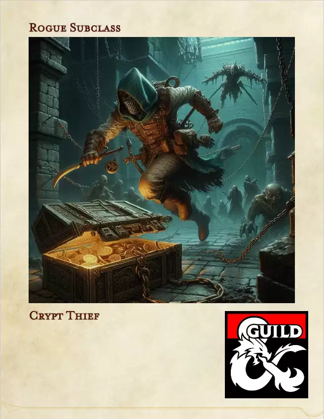 Rogue Subclass: Crypt Thief - Dungeon Masters Guild | DriveThruRPG