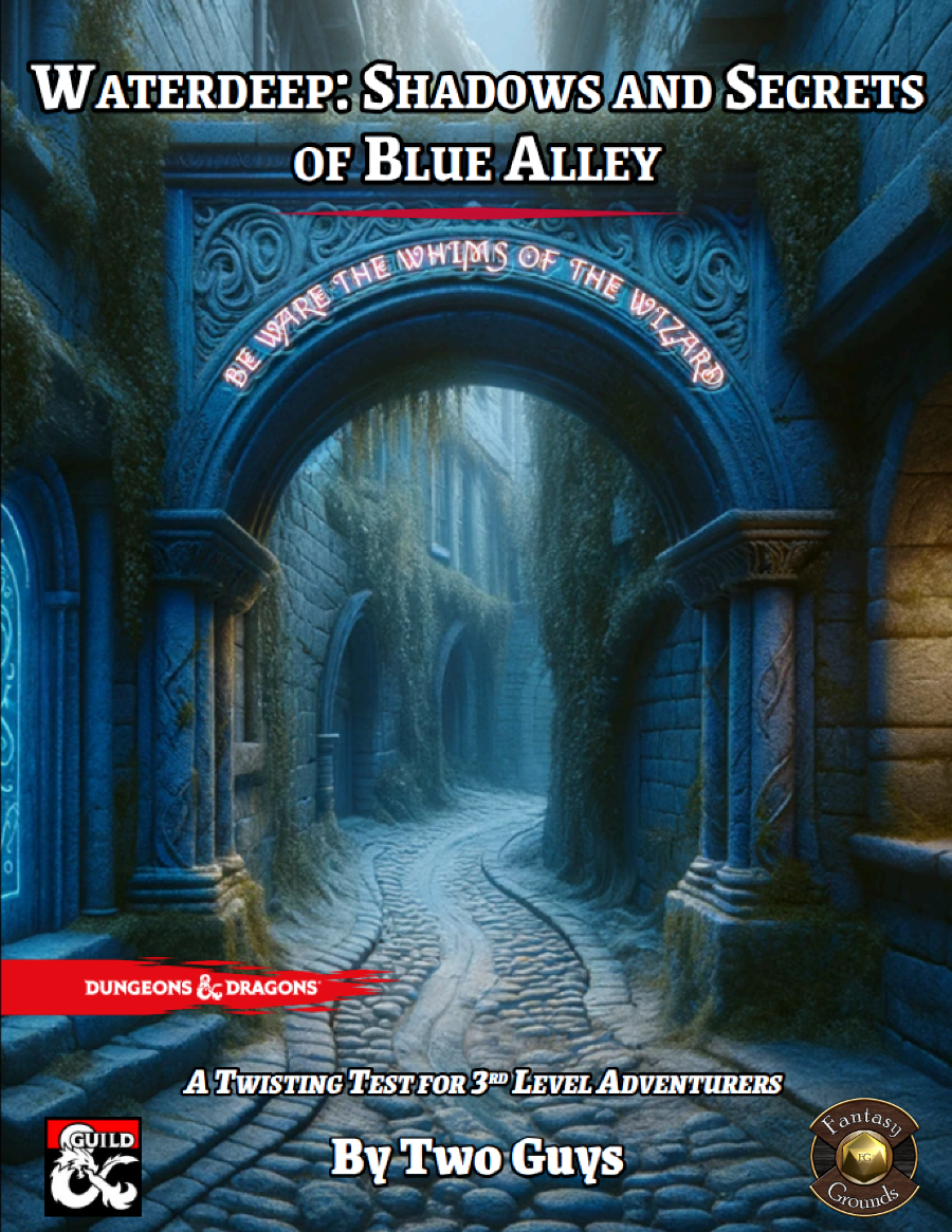 Waterdeep: Shadows and Secrets of the Blue Alley Bundle [BUNDLE ...