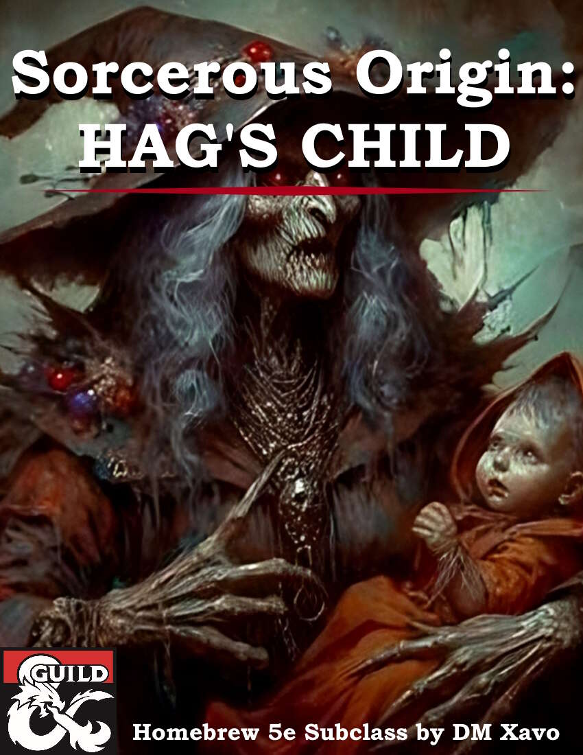 Sorcerous Origin - Hag's Child - Dungeon Masters Guild | DriveThruRPG