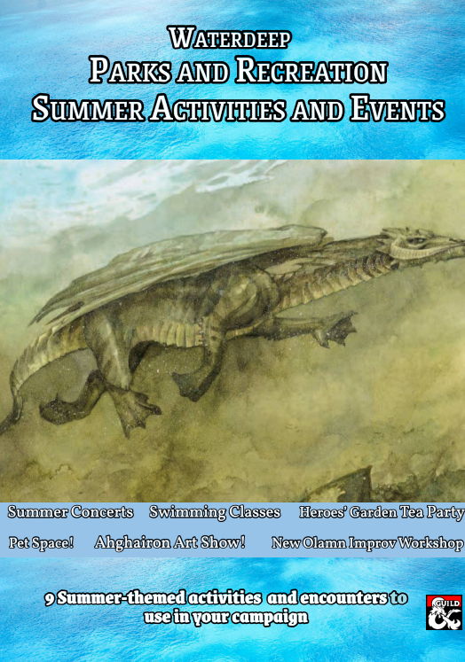 Waterdeep Parks and Recreation Summer Activities - Dungeon Masters ...