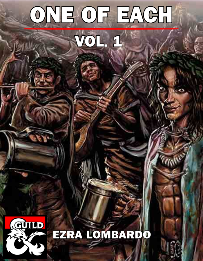 One of Each | Pre-Generated Characters - Dungeon Masters Guild ...
