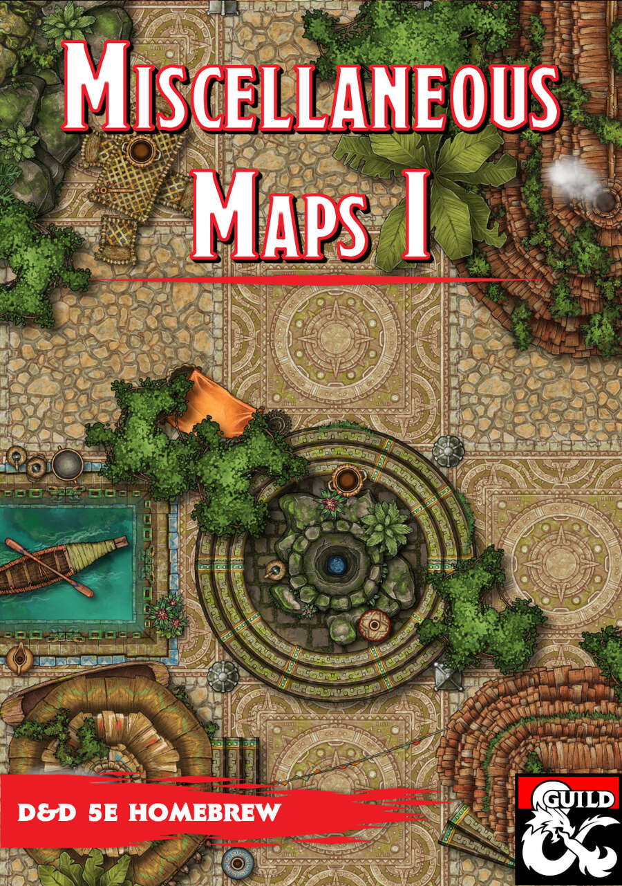 Miscellaneous Maps I - Dungeon Masters Guild | DriveThruRPG
