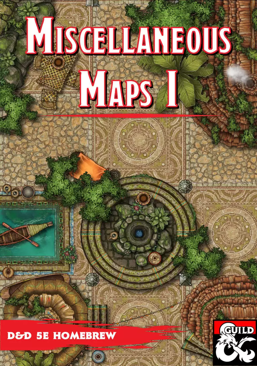 Miscellaneous Maps I - Dungeon Masters Guild | DriveThruRPG