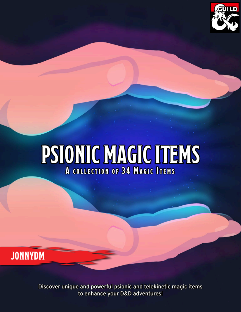 Psionic Magic Items - Dungeon Masters Guild | DriveThruRPG