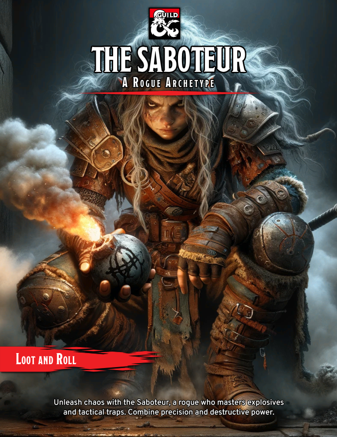 The Saboteur - a Rogue Archetype - Dungeon Masters Guild | DriveThruRPG