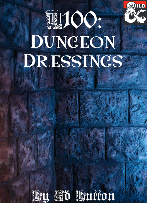 D100: Dungeon Dressings - Dungeon Masters Guild | DriveThruRPG