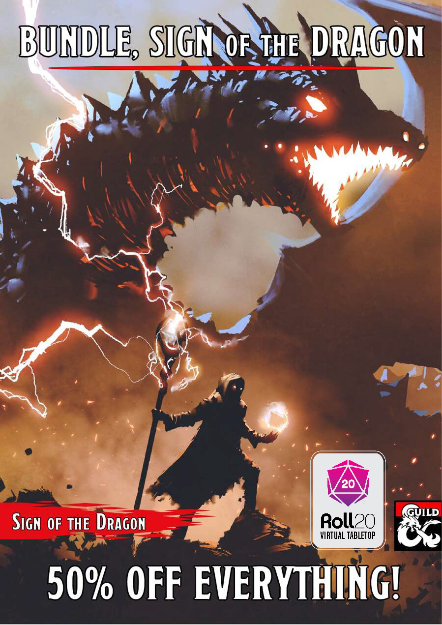 Sign of the Dragon English | Roll20 [BUNDLE] - Dungeon Masters Guild ...