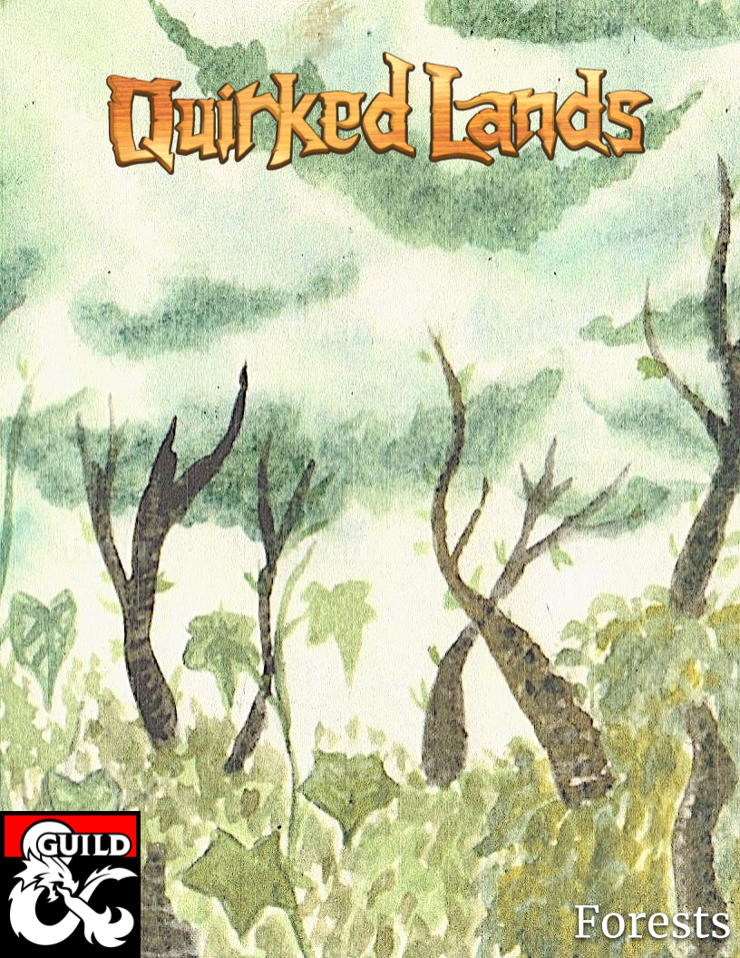 Quirked Lands - Forests - Dungeon Masters Guild | DriveThruRPG