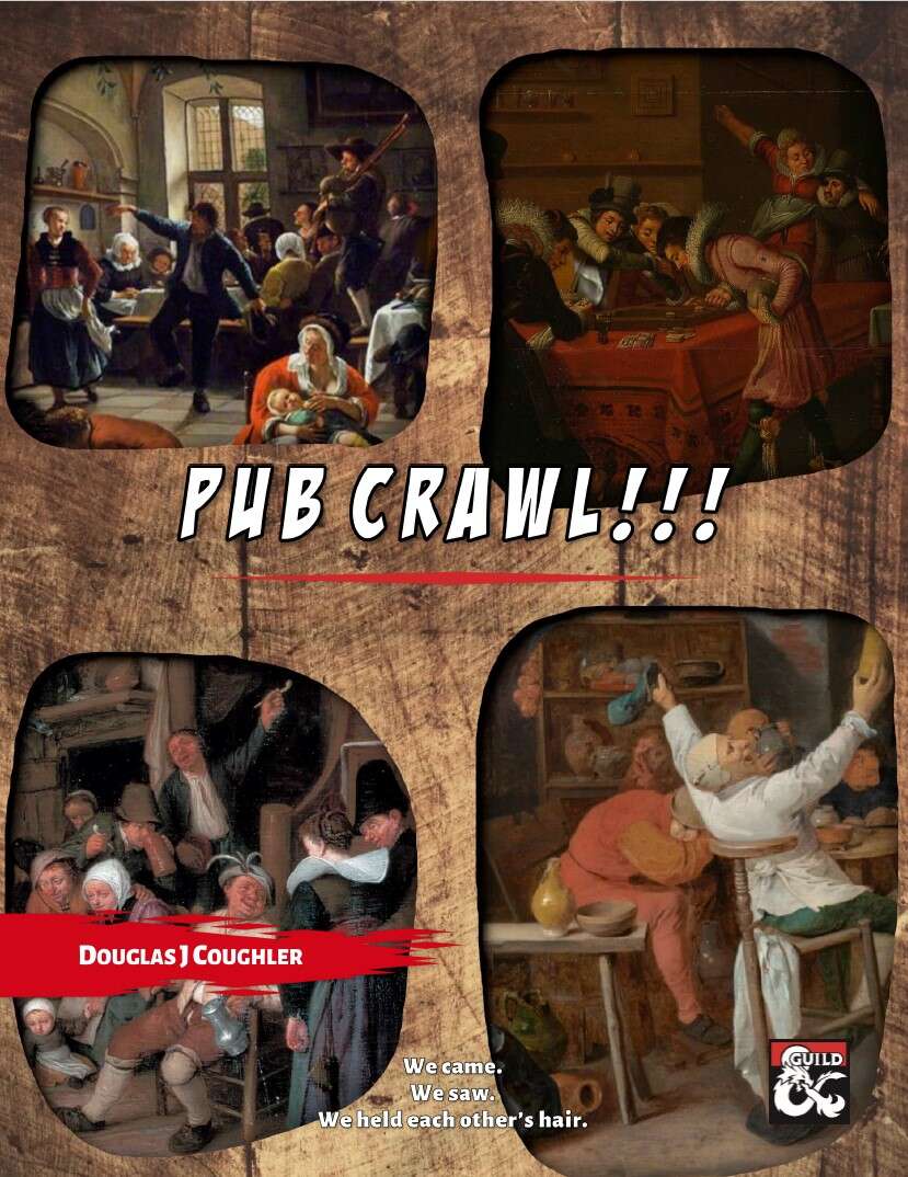 Pub Crawl!!! - Dungeon Masters Guild | DriveThruRPG