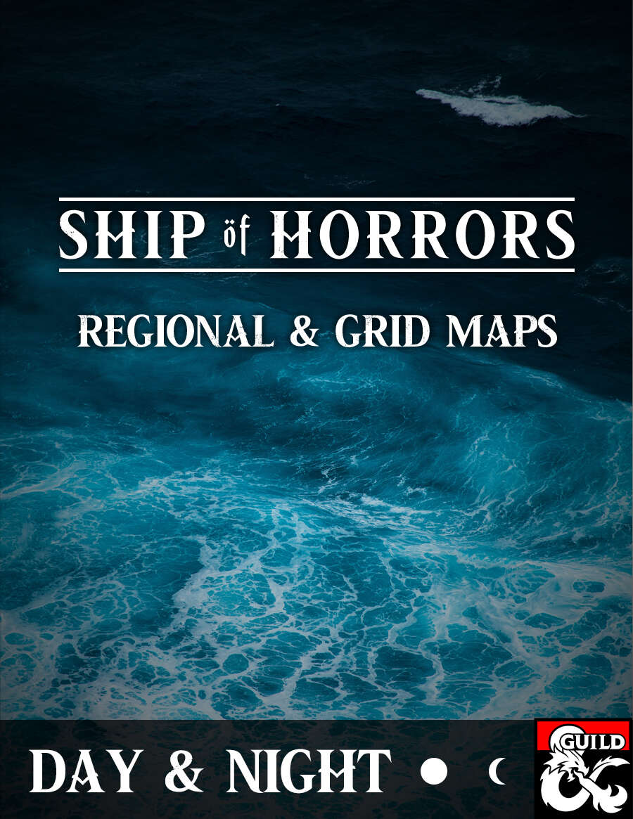 Ship of Horrors | Encounter Maps - Dungeon Masters Guild | DriveThruRPG