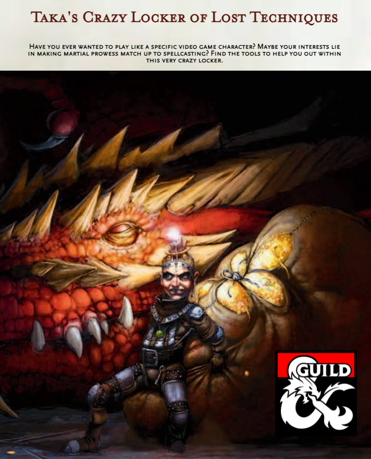 Locker of Lost Techniques - Fantasy Grounds - Dungeon Masters Guild ...