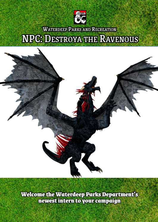 NPC: Destroya the Ravenous - Dungeon Masters Guild | DriveThruRPG