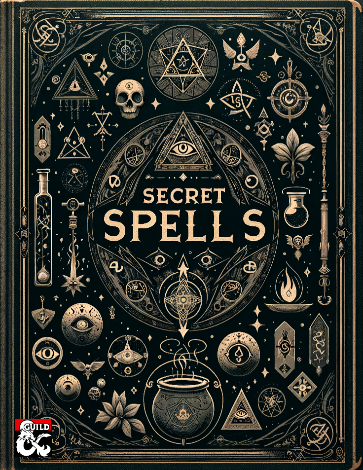 Secret Spells - Dungeon Masters Guild | DriveThruRPG