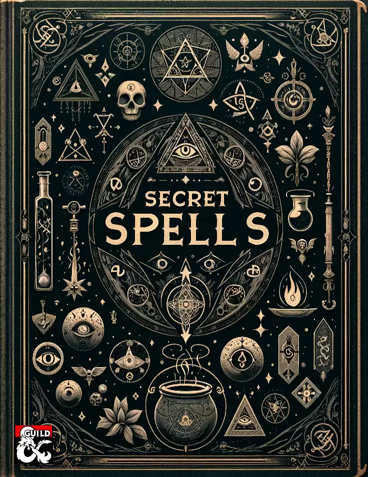 Secret Spells - Dungeon Masters Guild | DriveThruRPG