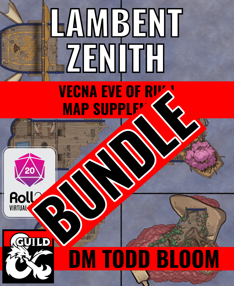VEoR | Lambent Zenith Maps (Downloads AND Roll20) [BUNDLE] - Dungeon ...