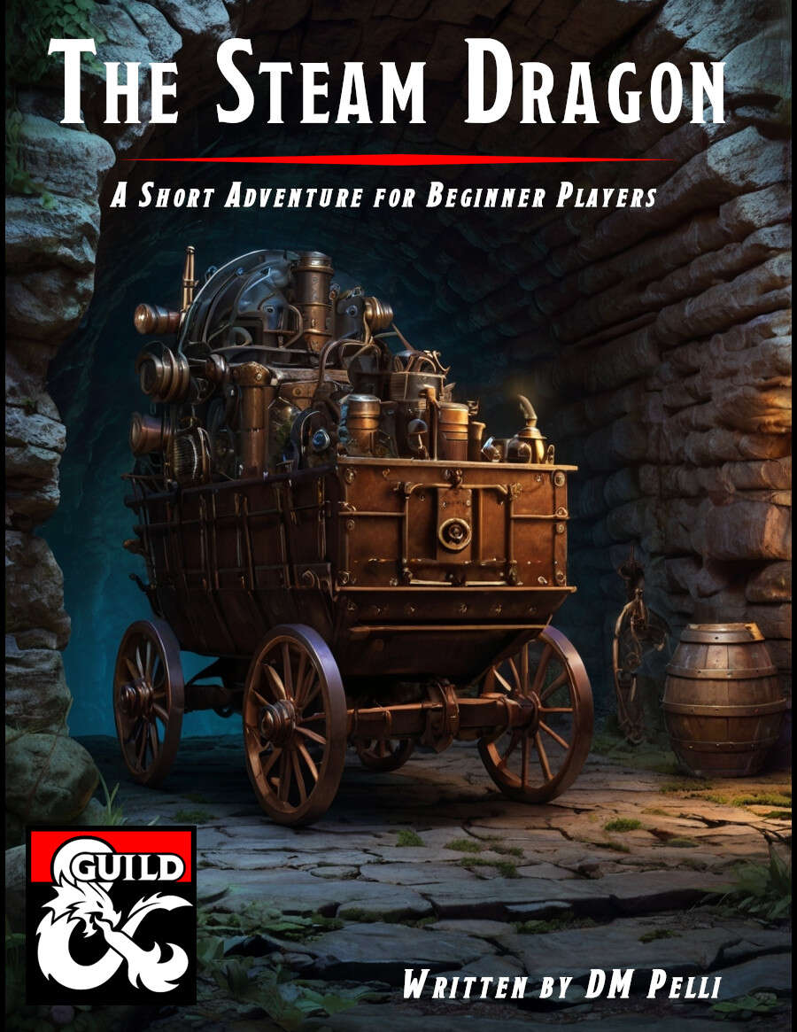 The Steam Dragon - Dungeon Masters Guild | DriveThruRPG