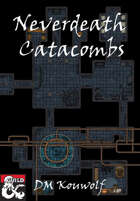 Neverdeath Catacombs Map (Foundry) - Dungeon Masters Guild | Dungeon Masters Guild