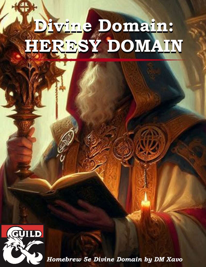 Divine Domain - Heresy Domain - Dungeon Masters Guild | DriveThruRPG