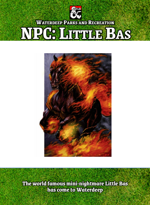 NPC: Little Bas - Dungeon Masters Guild | DriveThruRPG
