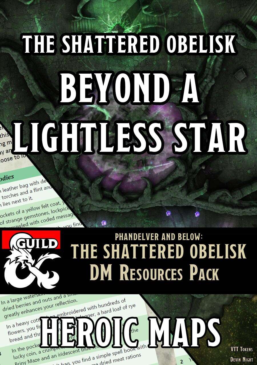 The Shattered Obelisk: Chapter 8 - Beyond a Lightless Star DM Resources Pack - Dungeon Masters ...