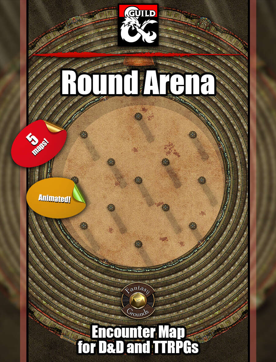 Round Arena - animated stadium map pack w/Fantasy Grounds support ...