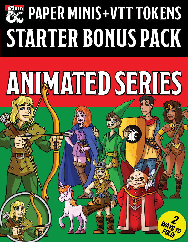 Starter Set Bonus Pack: Animated Series - Dungeon Masters Guild ...