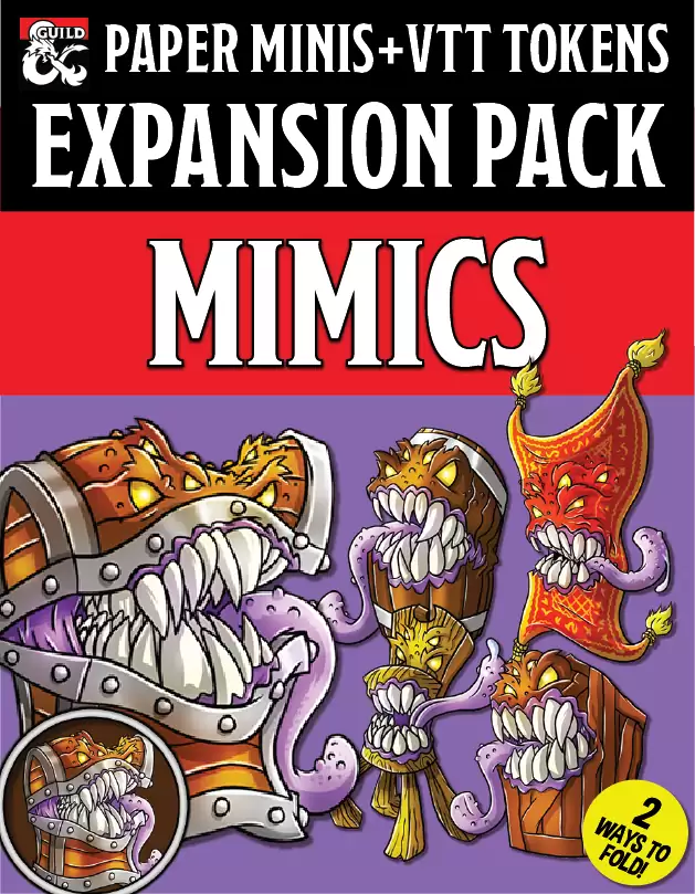 Mini Expansion Pack: Mimics - Dungeon Masters Guild | DriveThruRPG