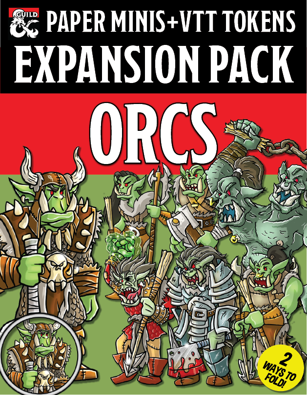 Mini Expansion Pack: Orcs - Dungeon Masters Guild | DriveThruRPG