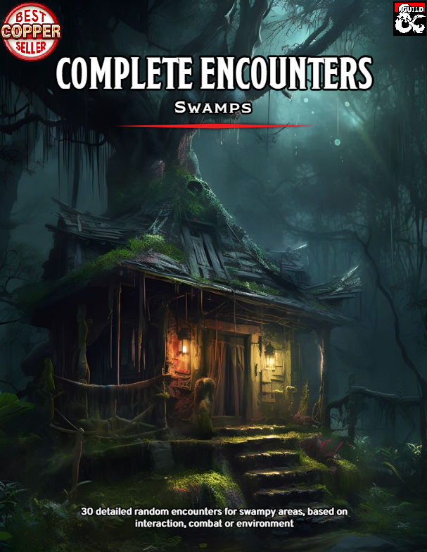 Complete encounters for D&D - Swamps - Dungeon Masters Guild | DriveThruRPG