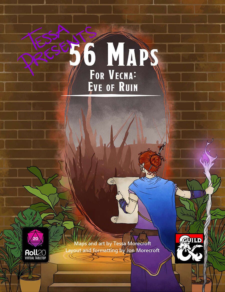 Tessa Presents 56 Maps for Vecna: Eve of Ruin [BUNDLE] - Dungeon ...