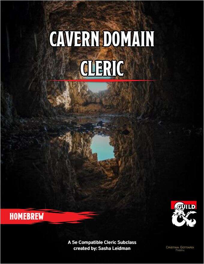 Cavern Domain Cleric - Dungeon Masters Guild | DriveThruRPG