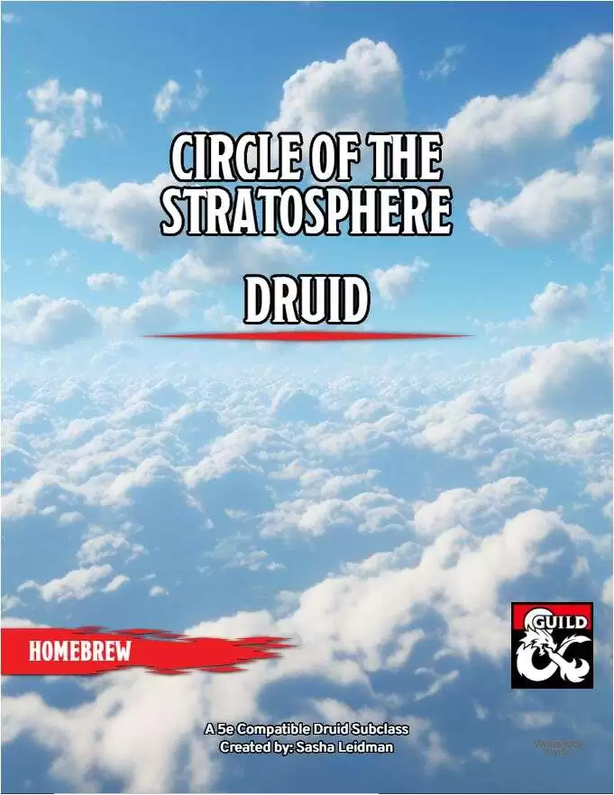 Circle of the Stratosphere Druid - Dungeon Masters Guild | DriveThruRPG