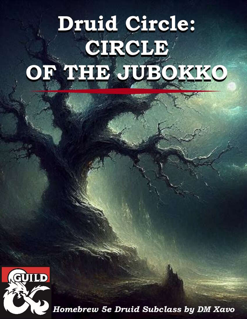 Druid Circle - Circle of the Jubokko - Dungeon Masters Guild | DriveThruRPG