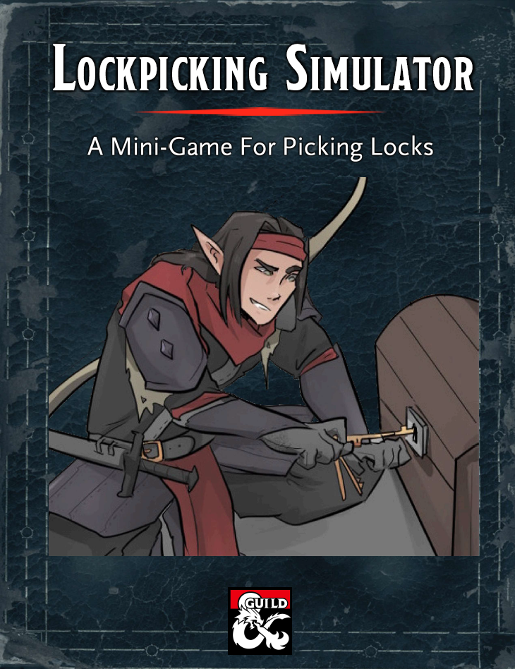 Lockpicking Simulator - Dungeon Masters Guild | DriveThruRPG