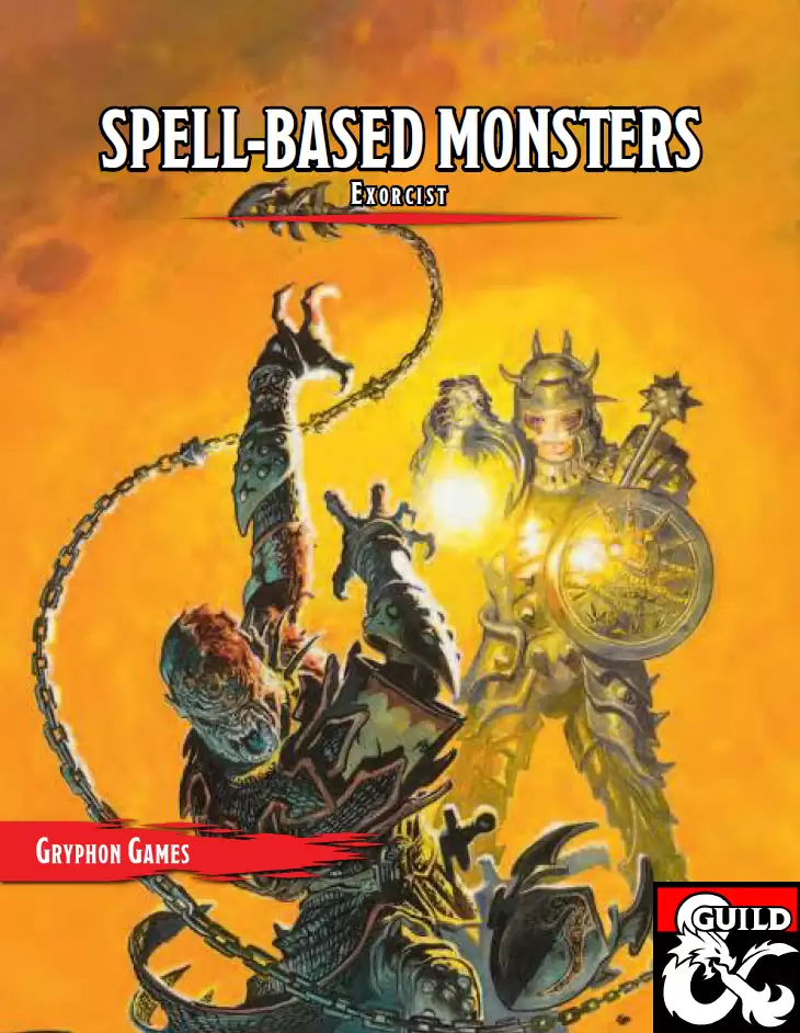 Spell-Based Monster - Exorcist - Dungeon Masters Guild | DriveThruRPG