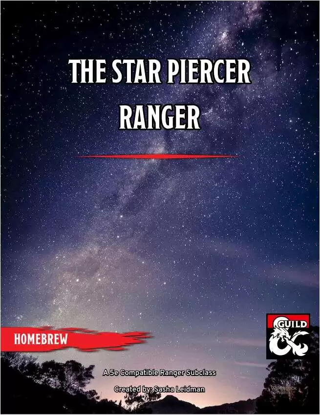 Star Piercer Conclave Ranger - Dungeon Masters Guild | DriveThruRPG