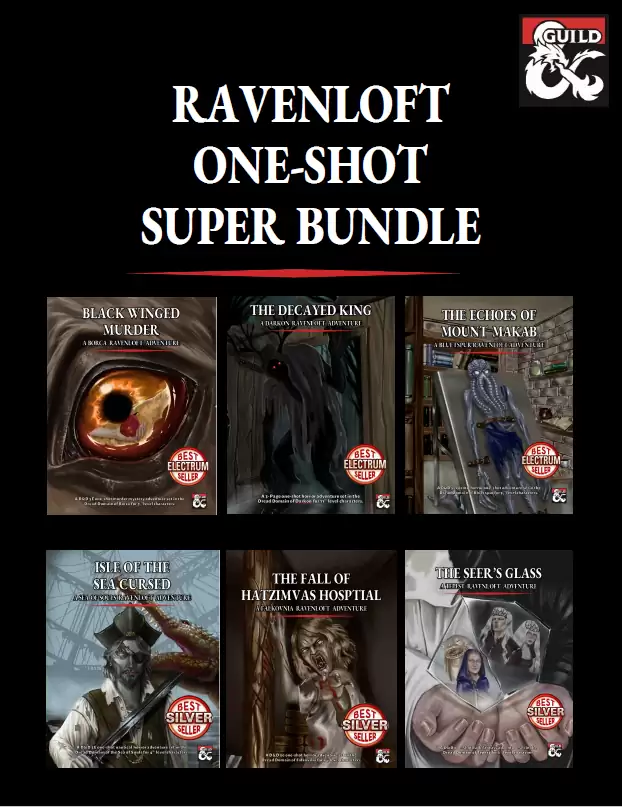 Ravenloft One-Shot Super Bundle [BUNDLE] - Dungeon Masters Guild ...