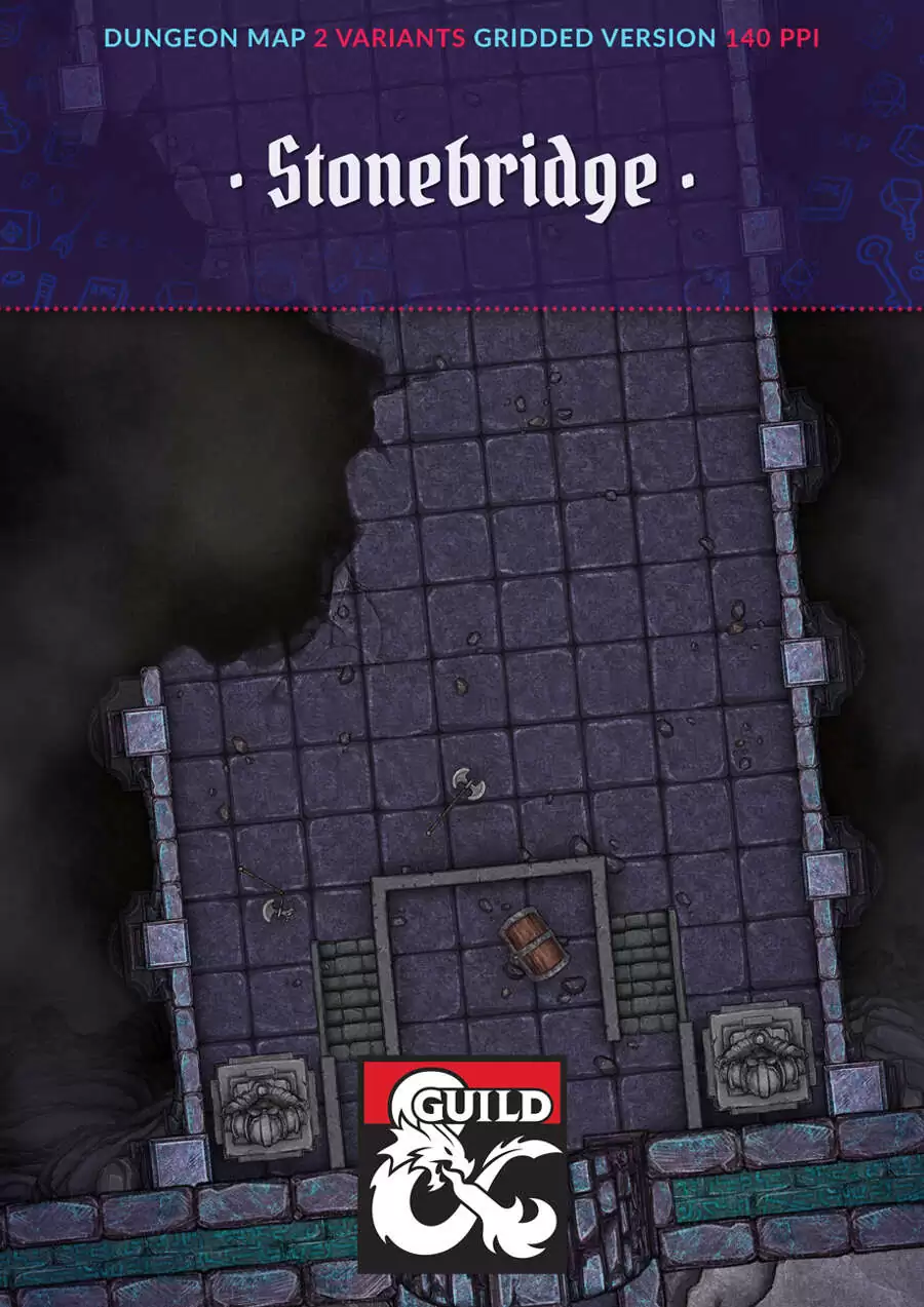 Phandelver's Magic Rush: Stonebridge - VTT friendly Map Pack - Dungeon ...
