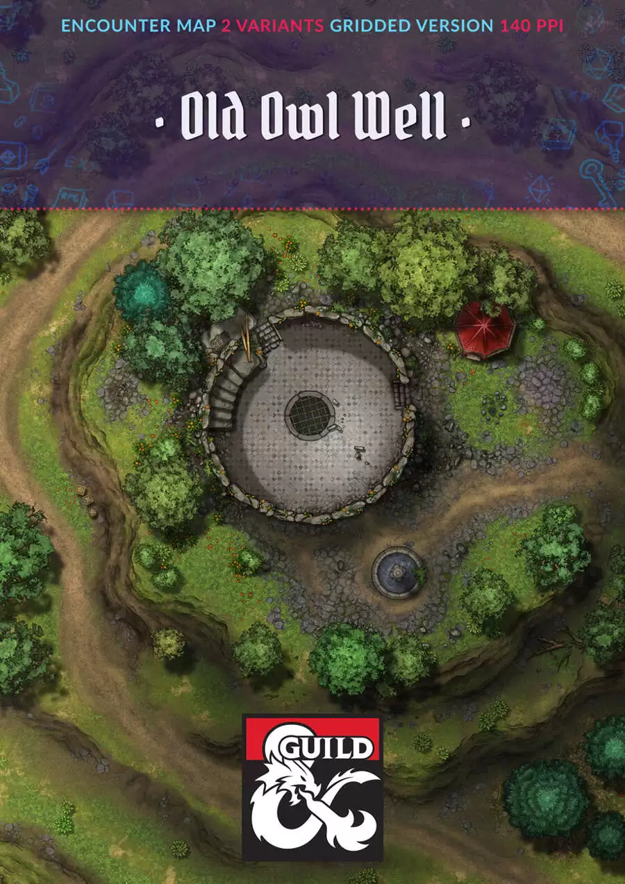 Phandelver's Magic Rush: Old Owl Well - VTT friendly Map Pack - Dungeon ...