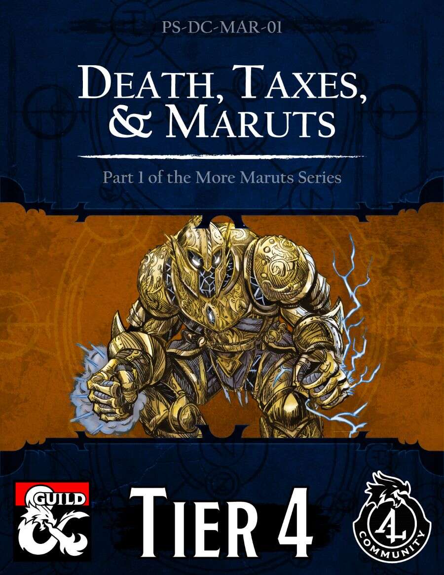 PS-DC-MAR-01 Death, Taxes, & Maruts - Dungeon Masters Guild | DriveThruRPG