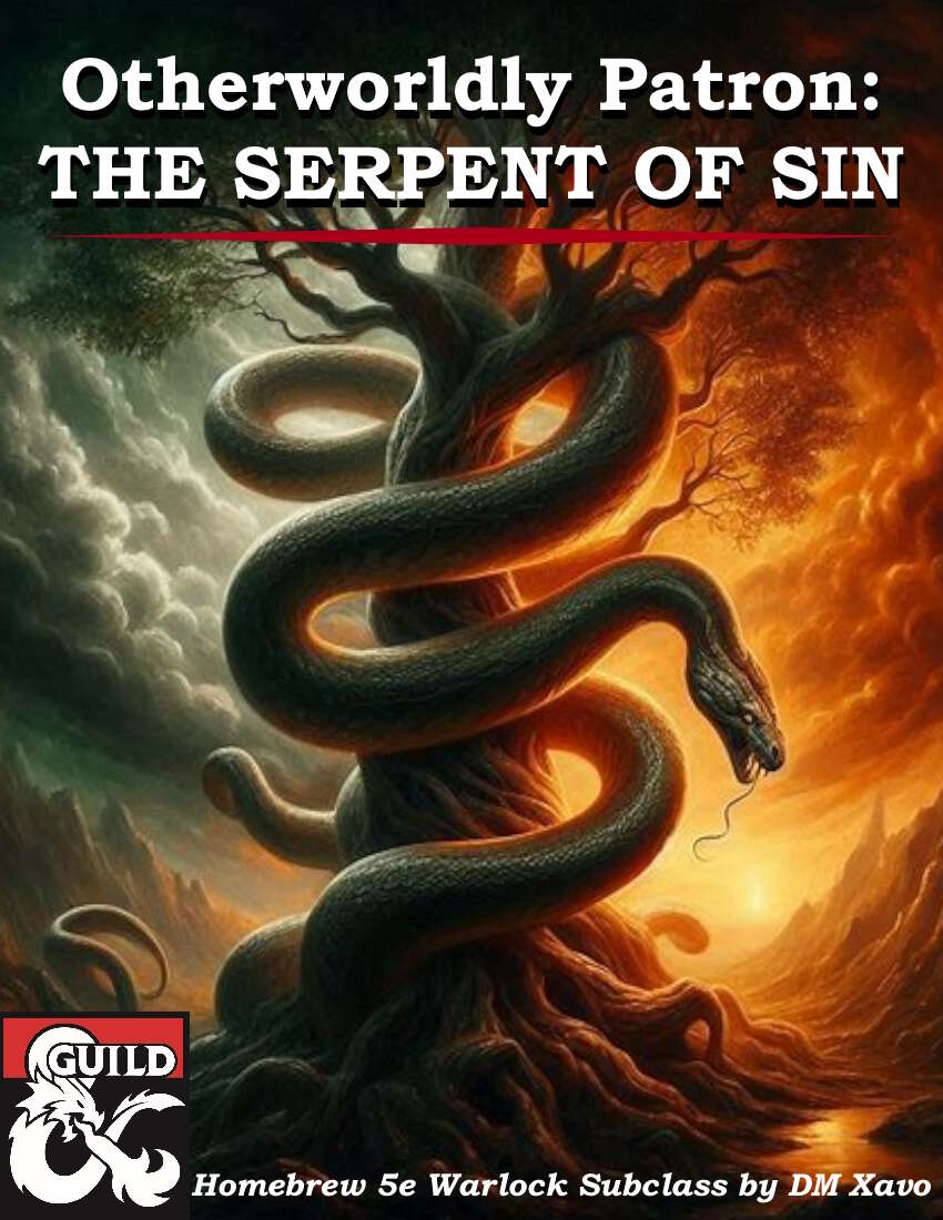 Otherworldly Patron - The Serpent of Sin - Dungeon Masters Guild ...