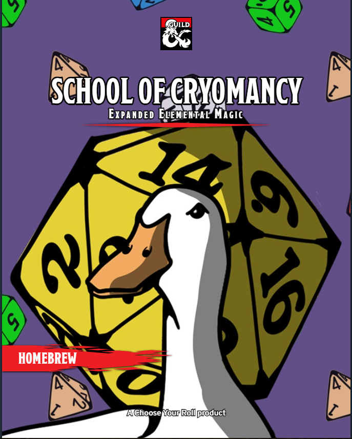 School of Cryomancy - Dungeon Masters Guild | DriveThruRPG