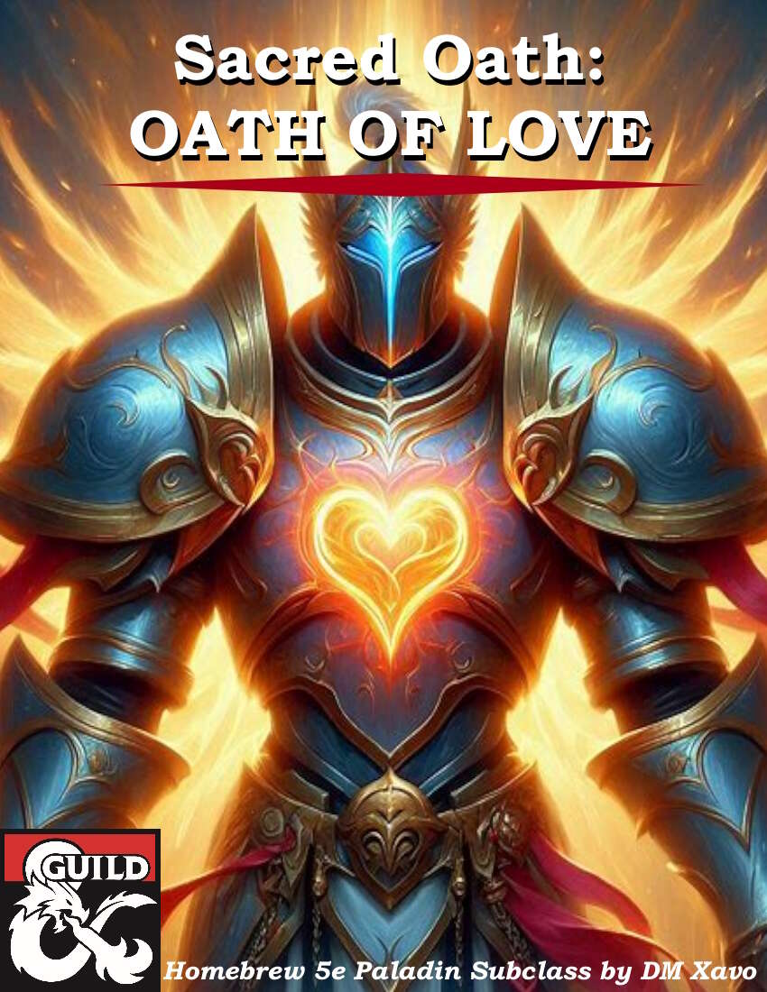 Sacred Oath - Oath of Love - Dungeon Masters Guild | DriveThruRPG
