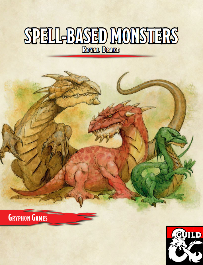 Spell-Based Monster - Royal Drake - Dungeon Masters Guild | DriveThruRPG