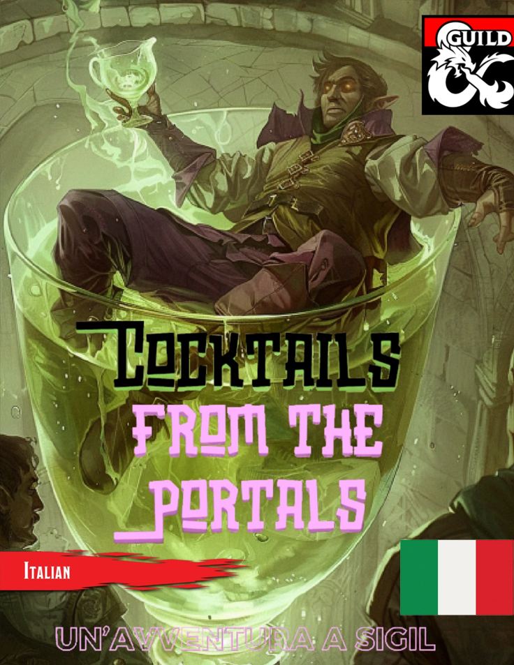 Cocktails From the Portals (Italian) - Dungeon Masters Guild | DriveThruRPG