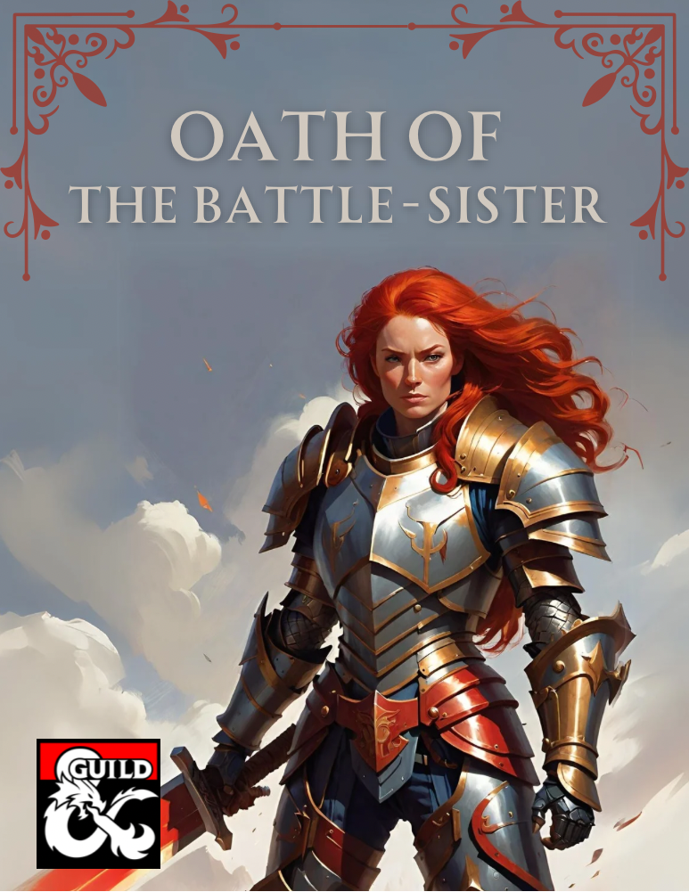 Oath of the Battle-Sister - Dungeon Masters Guild | DriveThruRPG