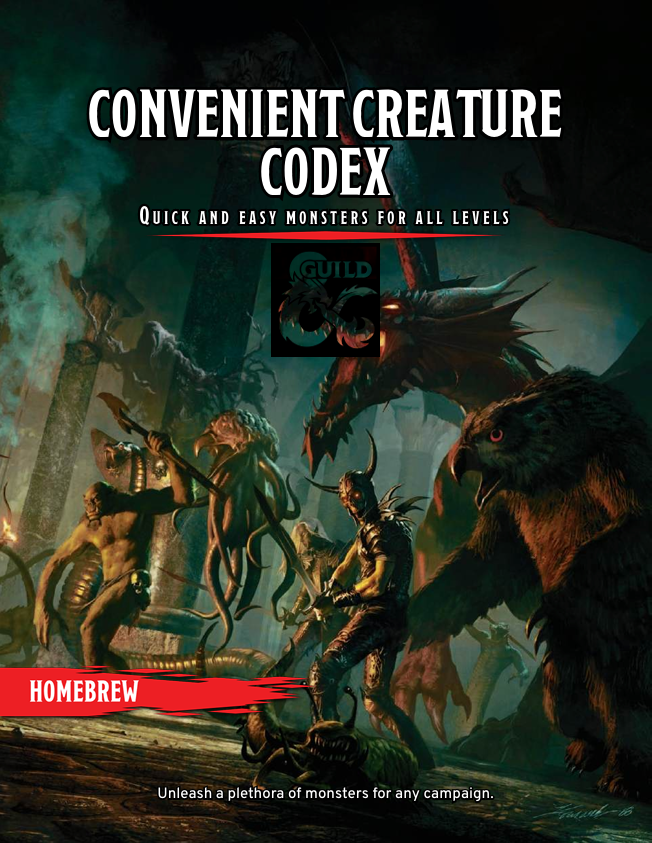 Convenient Creature Codex - Dungeon Masters Guild | DriveThruRPG