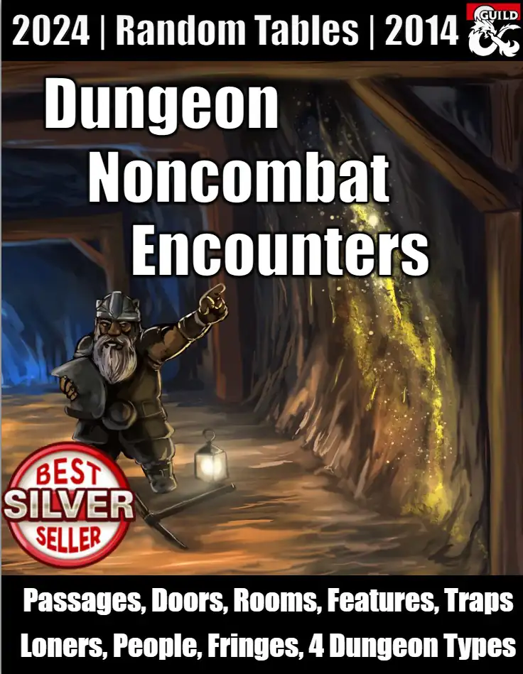 200 Dungeon Noncombat Encounters - Random Tables (2014 & 2024 ...
